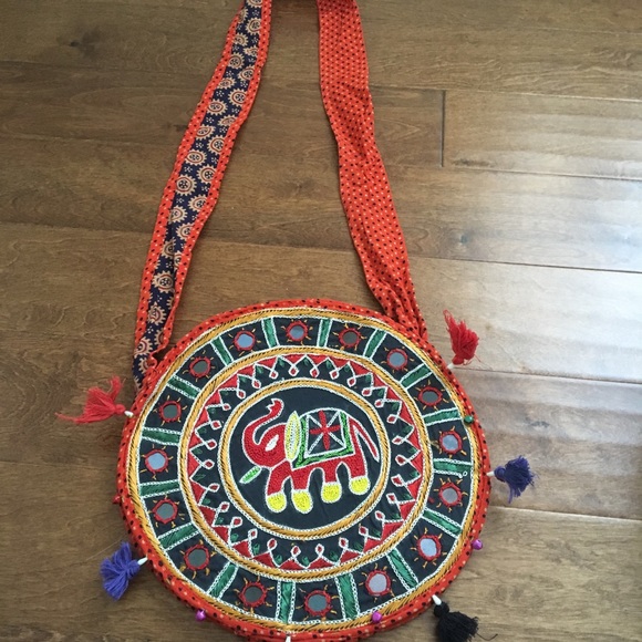 Bags | Traditional Folk Bag Vintage Elephant | Poshmark